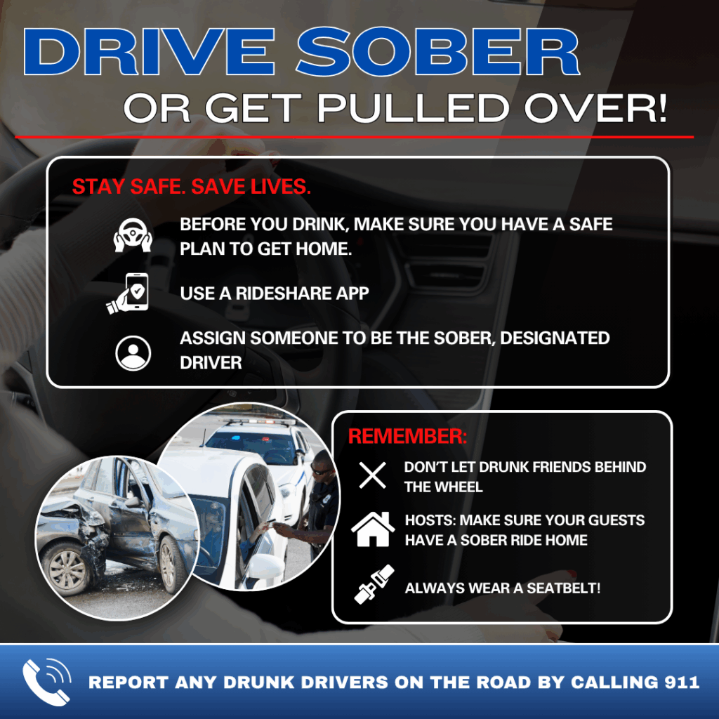 Drive Sober or Get Pulled Over – Ashby Police Department